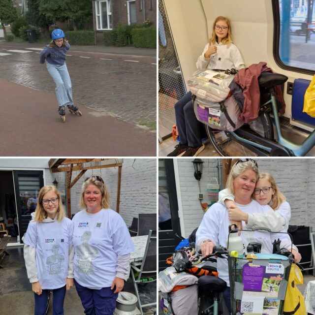 Skeelerende Benthe in het Jeugdjournaal - Crohn en Colitis Jong NL